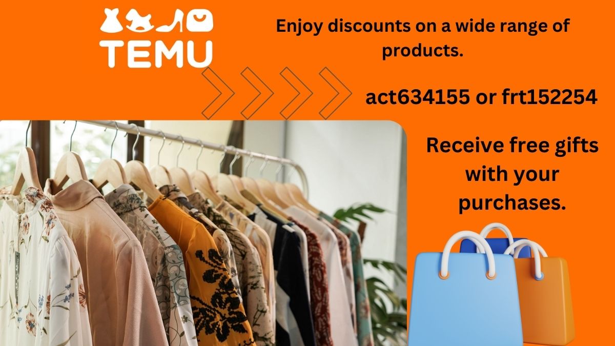Use Free Temu Codes (act634155) and (frt152254): Get Freebies With ...