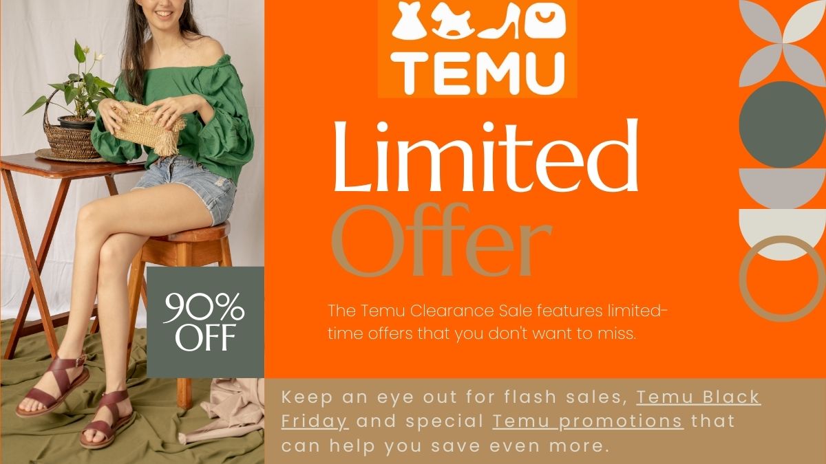 Temu Clearance Sale 2024: Save Big with Free Shipping and Discounts