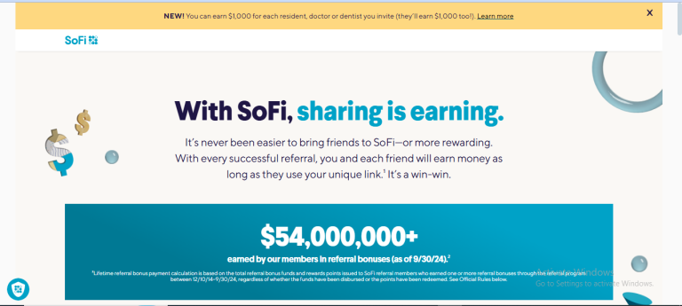 Use SoFi Referral Code (Invitation Link): Get Free Bonuses, Earn Up to ...